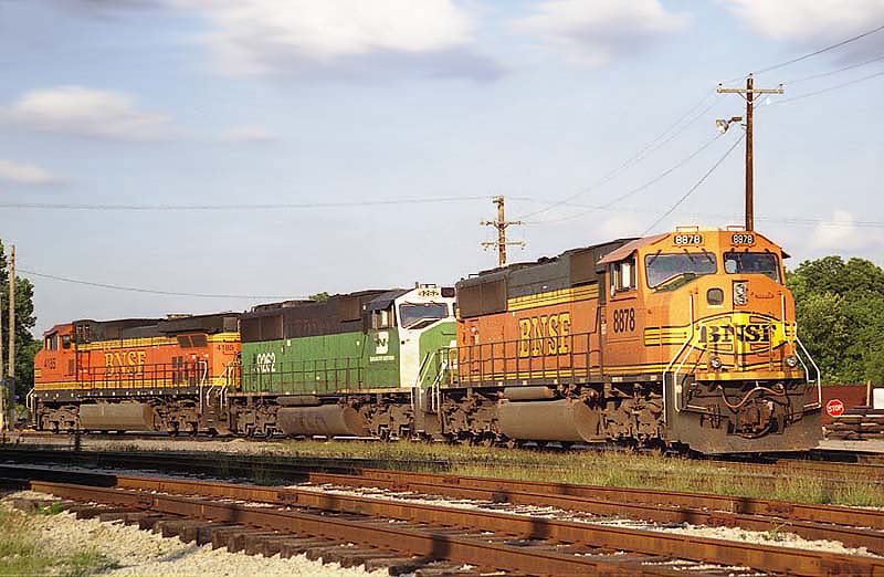BNSF'S East Thomas Yard